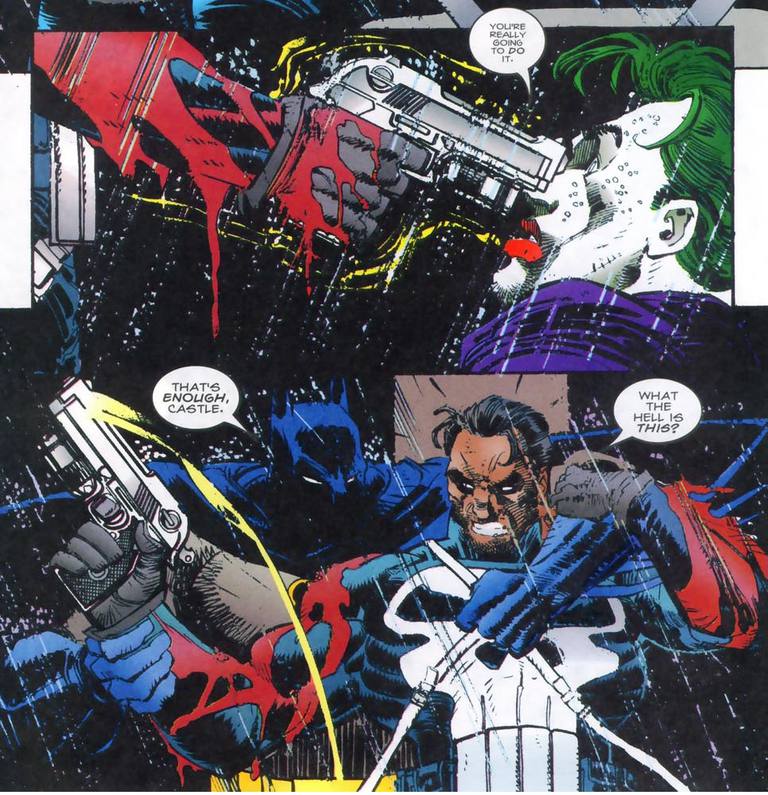 Batman Joker Aghaidh Comic